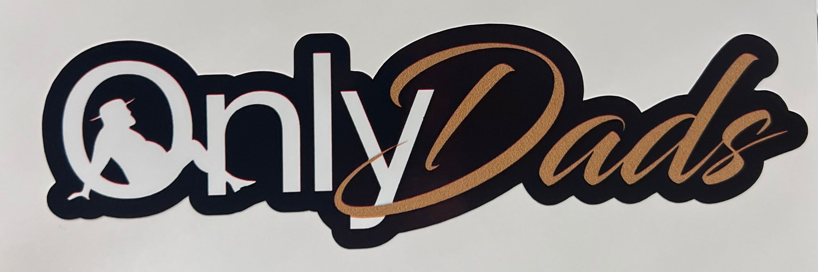 Only Dads Full Color Sticker – Twin Cities Graphics